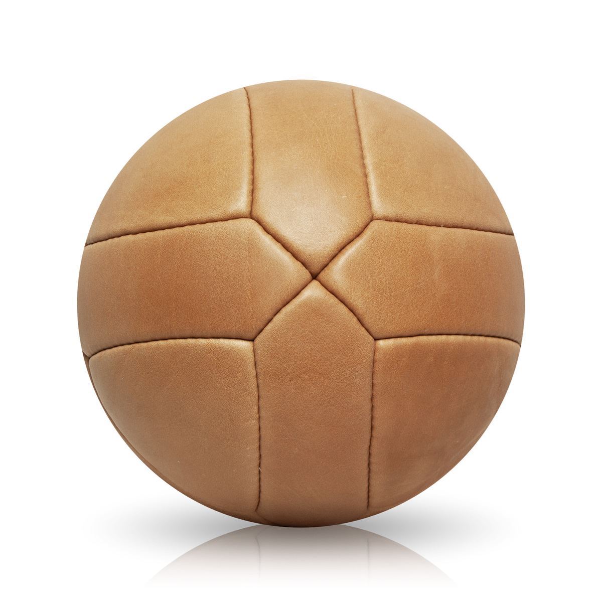 The P. Goldsmith Sons Co. | Vintage Soccer Ball Triangle Panel - Tan Brown